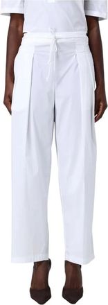 Liviana Conti Femme, Pantalons, Blanc, Taille: 40 FR Scott Pantalons