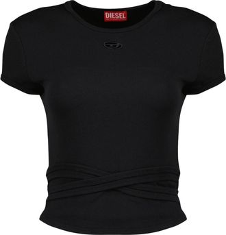 Diesel Femme, Tops, Noir, Taille: 40 FR T-Bunny-Tail-S1 Top