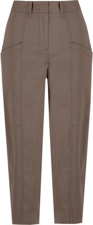 Bomboogie Femme, Pantalons, Brun, Taille: 38 FR Pantalon Cargo Coupe Ballon