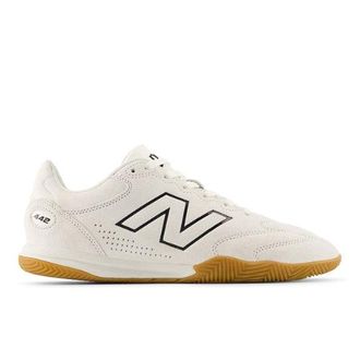 New Balance Unisexe 442 Elite IN LS V3 en Blanc/Noir, Synth&eacute;tique, Taille 45.5