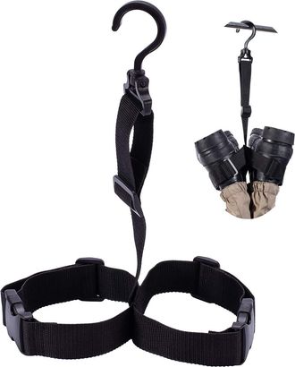 Bassdash Wader Stiefel Wathose Hanger mit Verstellbarer Riemen für die Lagerung Trocknen