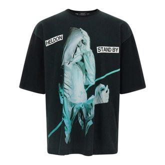 Undercover Cotton Jersey T-Shirt - - Tops - Herren - Schwarzk - 2XL