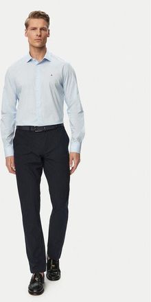 Tommy Hilfiger Hemd MW0MW38347 Himmelblau Slim Fit