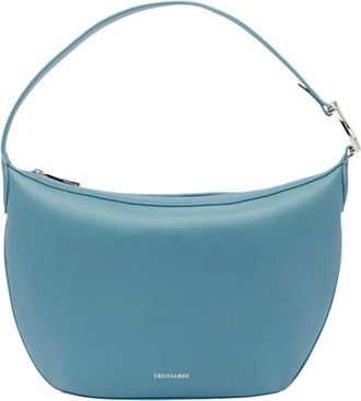 Trussardi Femme, Sacs, Bleu, Taille: ONE Size Sac bandouli&egrave;re