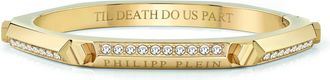 Philipp Plein Armband - Armband The Plein Cuff - Gr. S - in Gold - f&uuml;r Damen