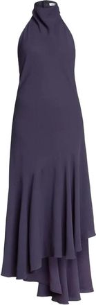 Alaia Femme, Robes, Violet, Taille: 38 FR Robe Asym&eacute;trique en Viscose