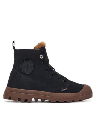 Palladium Schn&uuml;rstiefeletten Pampa Hi Zip Wl Wild 94979-008-M Schwarz