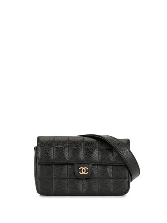 Chanel sac banane Choco Bar - Noir