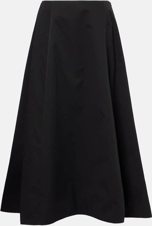 Balenciaga Midirock aus Baumwoll-Twill