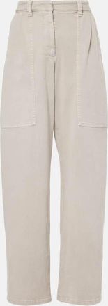 Brunello Cucinelli Mid-Rise Wide-Leg Jeans