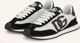 Dolce & Gabbana Sneaker Bassa Dragon schwarz