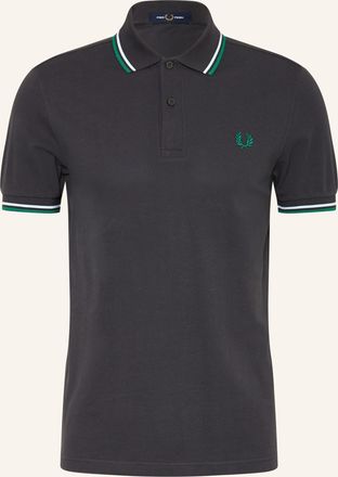Fred Perry Piqu&eacute;-Poloshirt grau