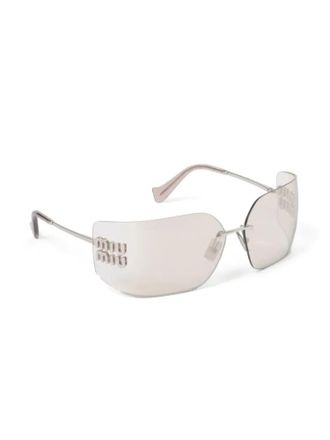 Miu Miu Eyewear SMU54YC080M1BC Sunglasses - Silver