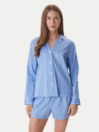 Lauren Ralph Lauren Pyjama ILN12490 Blau Regular Fit