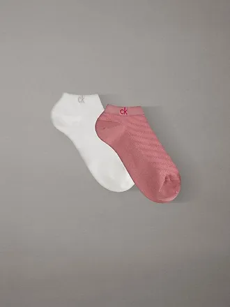 Calvin Klein Lot de 2 paires de chaussettes de trainer douces