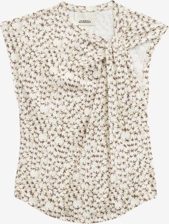 Isabel Marant T-shirt Nayda - Femme - &Eacute;cru - Taille XS - Isabel Marant