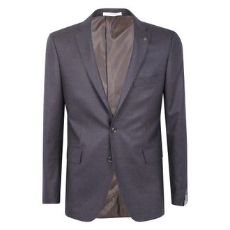 Tagliatore Zweireihiger Wollblazer - - Jackets - Herren - Braun - 2XL