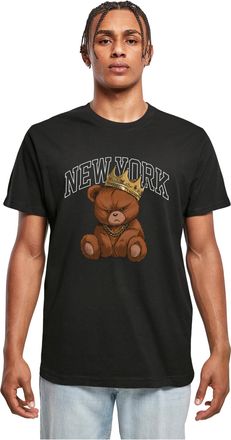 Mister Tee NY Crowned Bear Tee Black, XXL
