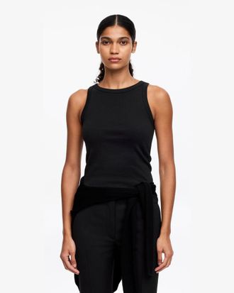 Arket Geripptes Tanktop -Schwarz