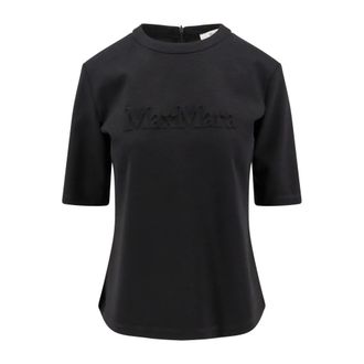 Max Mara Peter Woll T-Shirt - - Tops - Damen - Schwarzk - XS
