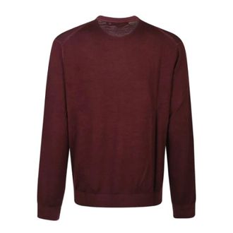 Michael Kors Pulls Bordeaux pour un Look &Eacute;l&eacute;gant - Homme - Pulls - Rouge - Taille: S