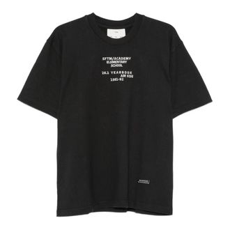 Song for the Mute Sftm / Academy Vintage Tee - - Tops - Herren - Schwarzk - S