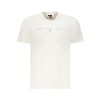 Tommy Hilfiger Bianco Baumwoll Herren T-Shirt