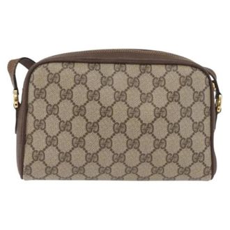 Gucci Sac port&eacute; &eacute;paule doccasion - Femme - Pre-owned - Brun - Taille: ONE Size