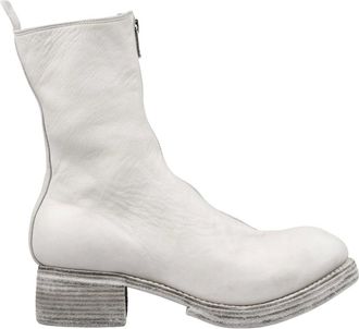 Guidi Homme, Chaussures, Gris, Taille: 45 EU Bottines Hautes &agrave; Fermeture &Eacute;clair Avant