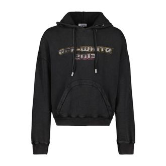 Off-white Herren, Sweatshirts & Hoodies, Schwarzk, MGröße
