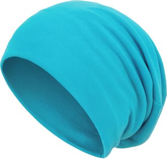 style3 Slouch Beanie aus atmungsaktivem, feinem und leichten Jersey Unisex M&uuml;tze Haube Bini Einheitsgr&ouml;&szlig;e