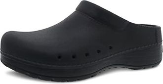 Dansko Kane Mule enfiler pour femme L g re et confortable avec semelle int rieure amovible en EVA et soutien de la vo te plantaire, noir/noir, 36.5/37 EU