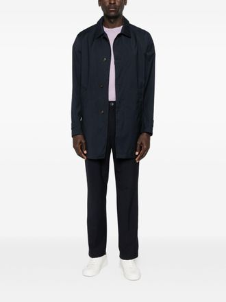 Herno Mens Jacket Virgin Wool Blue