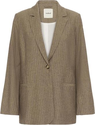 Soaked In Luxury Femme, Vestes, Beige, Taille: 38 FR Blazers