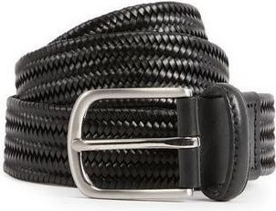 Saison 1865 Ceinture tress&eacute;e en cuir de vachette
