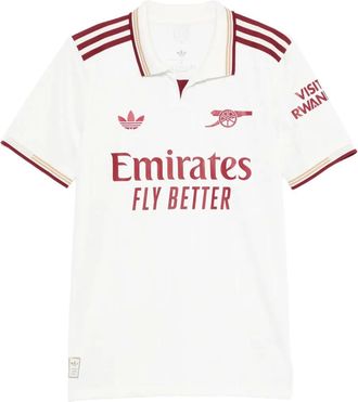 adidas haut à détails rayés - Blanc