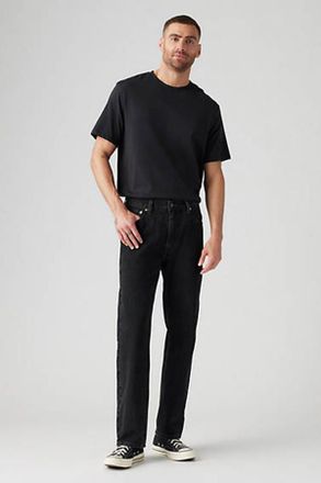 Levi's Jean 555 Relaxed Straight - Homme - Noir / Forget Me Nots - 28X30
