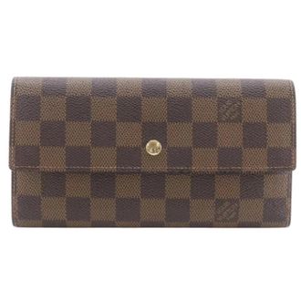 Louis Vuitton Pre-owned Vintage Long Wallet (Bi-Fold) - - Pre-owned - Damen - Braun - ONE SIZE