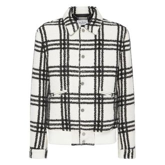 Philipp Plein Gothic Bomber - - Jackets - Herren - Wei&szlig; - 4XL