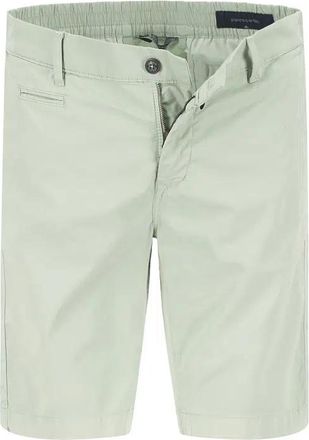 Pierre Cardin Herren Shorts gr&uuml;n Baumwoll-Stretch