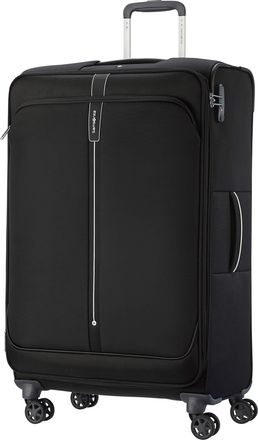 Samsonite Popsoda - Spinner L Erweiterbar Koffer, 78 cm, 105/112.5 L, Schwarz (Black)