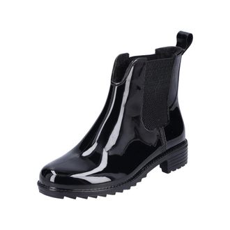 Rieker Damen Chelsea Boots P8280, Frauen Stiefeletten,uebergangsschuhe,uebergangsstiefel,Schlupfstiefel,flach,Boots,Stiefel,schwarz (04),37 EU / 4 UK