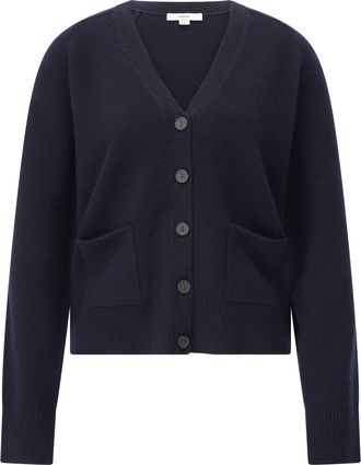 Vince Strickjacke aus Woll-Kaschmir-Mix