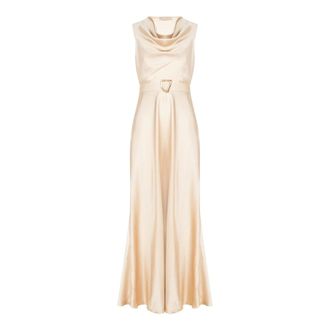 Rinascimento Damen, Kleider, Beige, SGr&ouml;&szlig;e