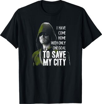 DC Comics Arrow TV Series Save My City T Shirt T-Shirt