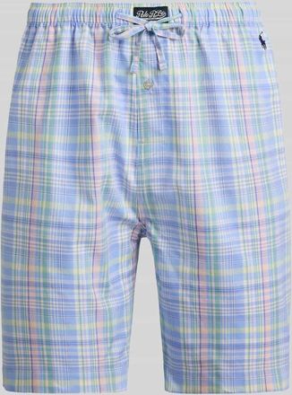 Ralph Lauren Pyjamashorts mit Tunnelzug aus reiner Baumwolle