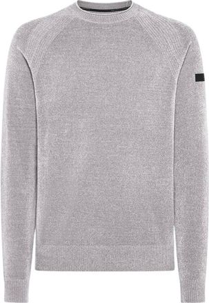 Roberto Ricci Design Rrd, Homme, Pulls, Gris, Taille: S Velvet Round Knit
