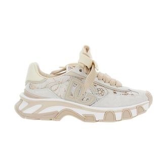 Dolce & Gabbana Femme, Chaussures, Beige, Taille: 39 EU Baskets Country Road en dentelle