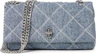 Marc Jacobs The Dual Chain Wallet, Bag Femme, Indigo (Light Wash Indigo)