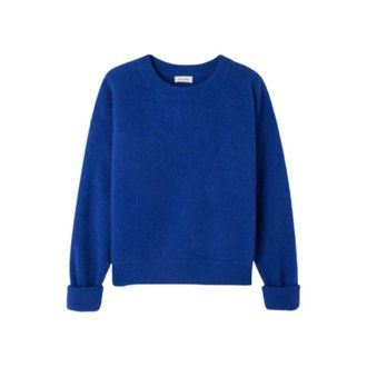 American Vintage Femme, Pulls, Bleu, Taille: 40/42 FR Vitow Sweater